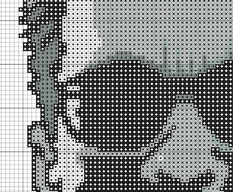 Terminator Cross Stitch Pattern | Movie | Arnold Schwarzenegger ...