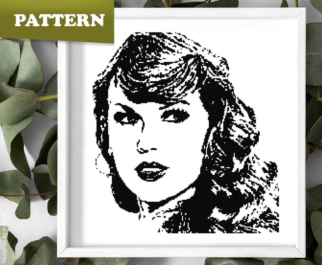 Taylor Swift Cross Stitch Pattern | Singer | Artist | Musician ...