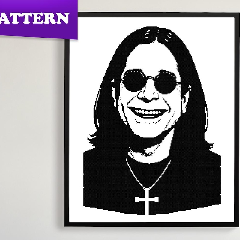 Black Sabbath Ozzy Cross - Etsy