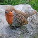 Robin Garden Bird Ornament Outdoor Animal Statue - Etsy UK