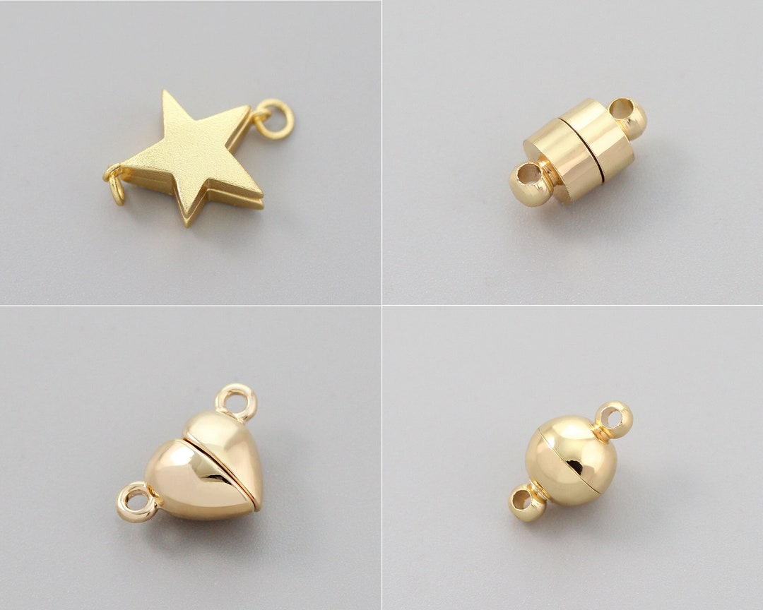 Bracelet Connectors Round Magnetic Buckle Chain Magnet Clasps ...