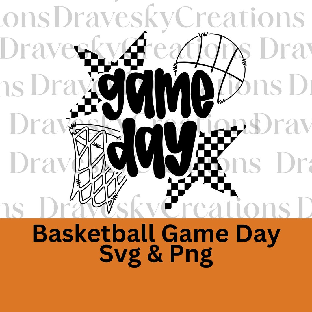 Basketball Game Day Svg Png Basketball Svg Png Retro Basketball Svg Png ...