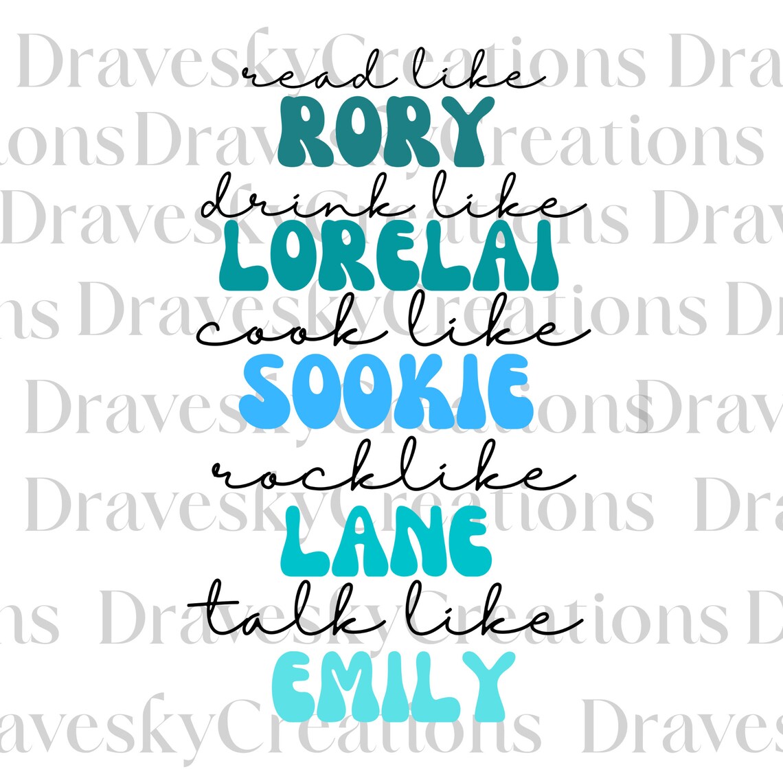 Gilmore Girl Svg Bundle, Gilmore Girl Png Bundle, Gilmore Girl Svg ...