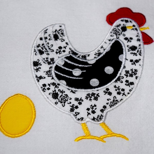 Hen Embroidery - Etsy