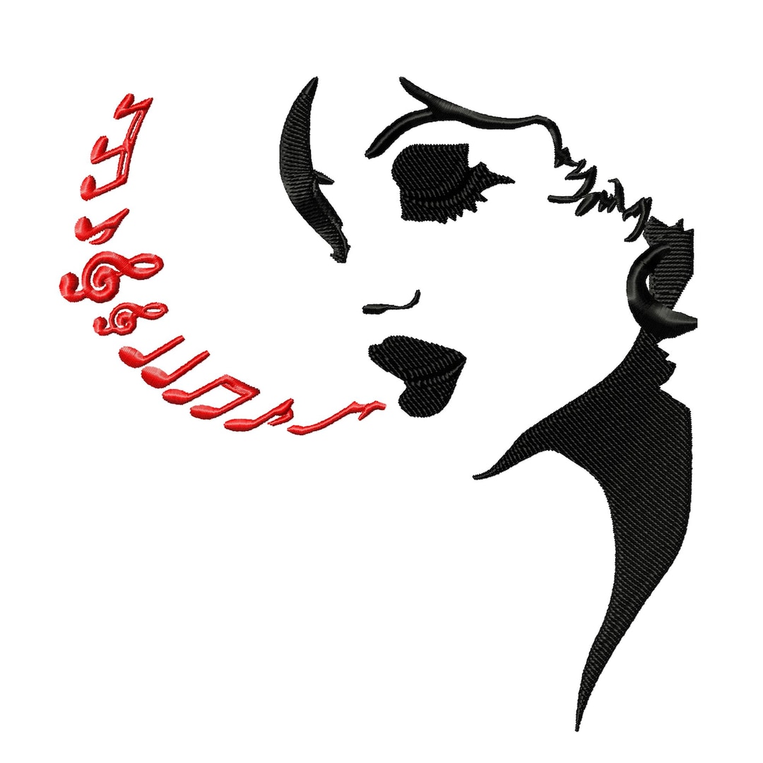 Music Embroidery Machine Embroidery Design Singer Embroidery With ...