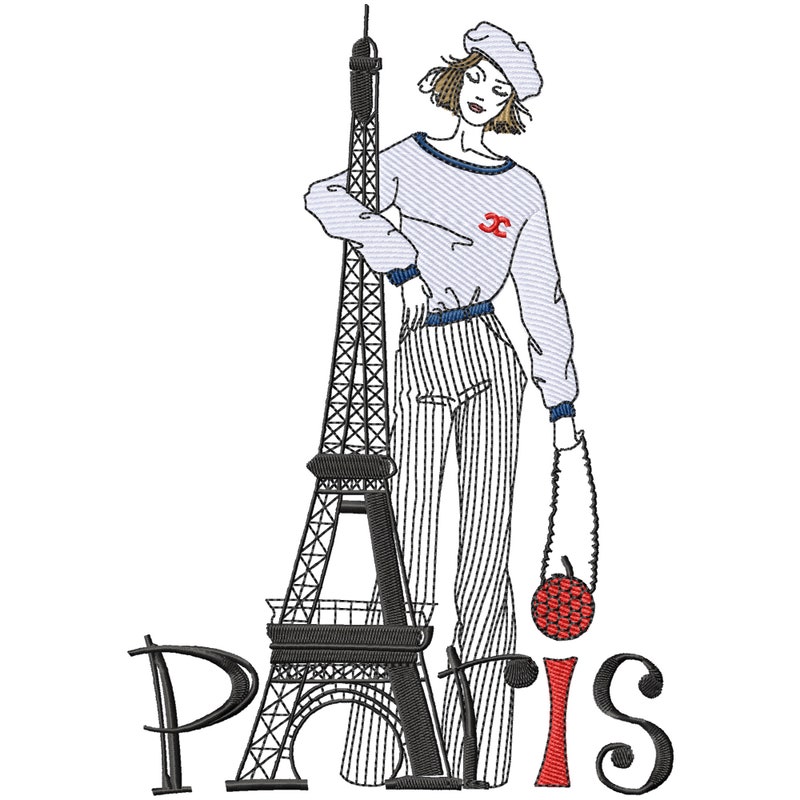 Paris Embroidery - Etsy