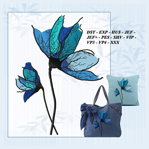 Abstract Embroidery - Etsy