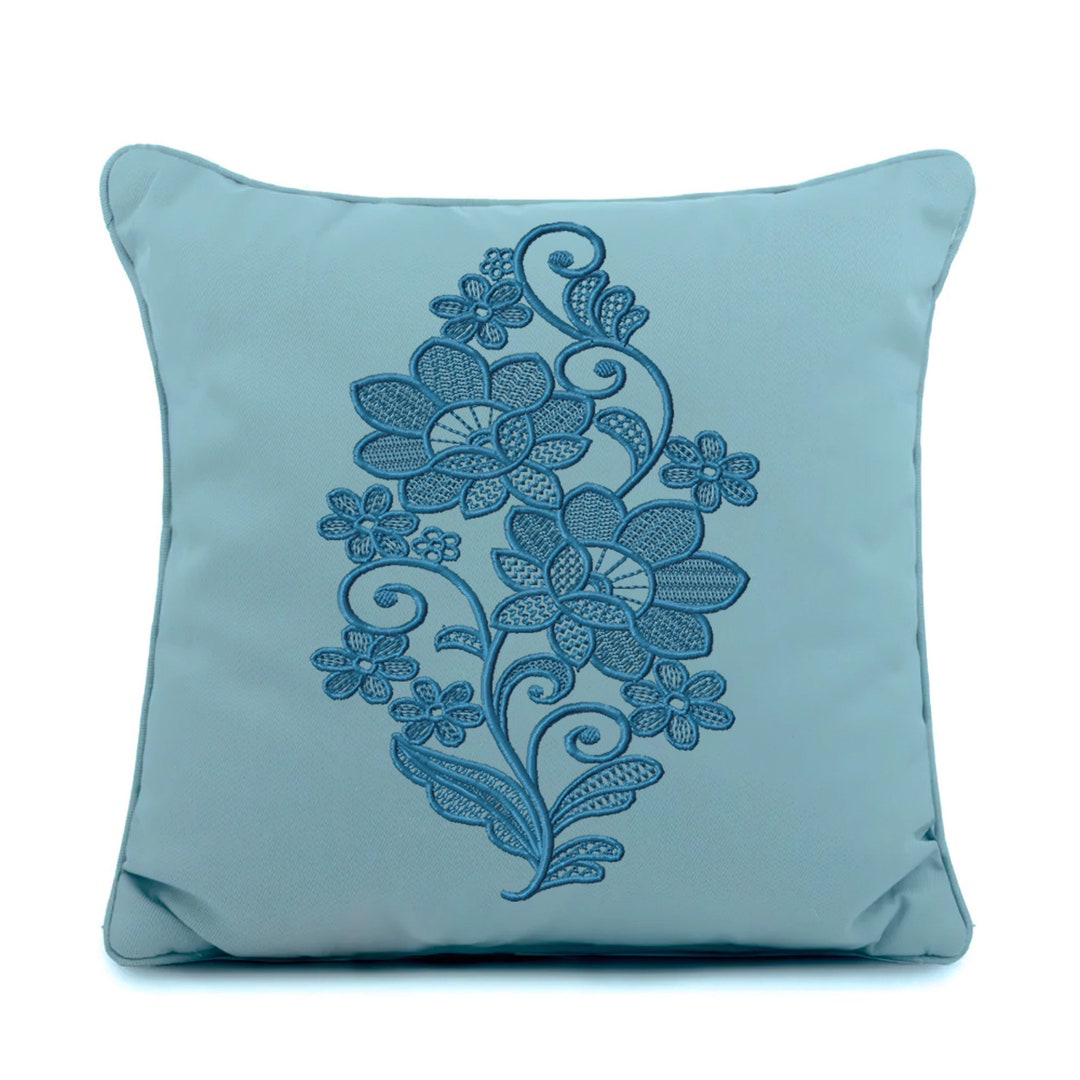 Lace Flower Embroidery Designs Machine Embroidery, Bouquet of Flowers ...