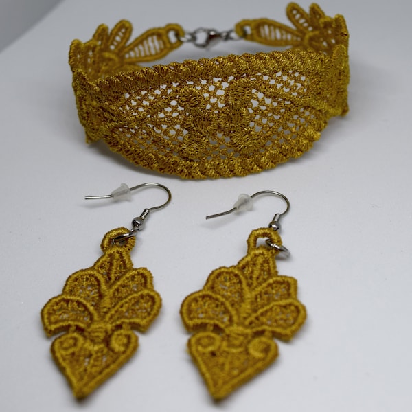 Embroidery Bracelet - Etsy