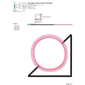 Applique Embroidery Design With Dragonfly FSL Machine Embroidery ...