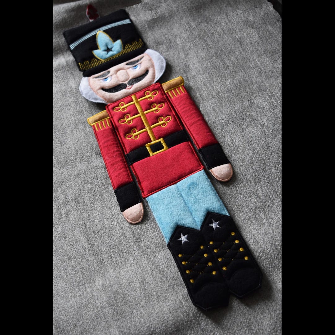 Christmas ITH Embroidery Design Cute Nutcracker Machine Embroidery ...