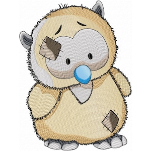 Machine Embroidery Design Cute Owl Bird Embroidery, Stuffed Animal ...