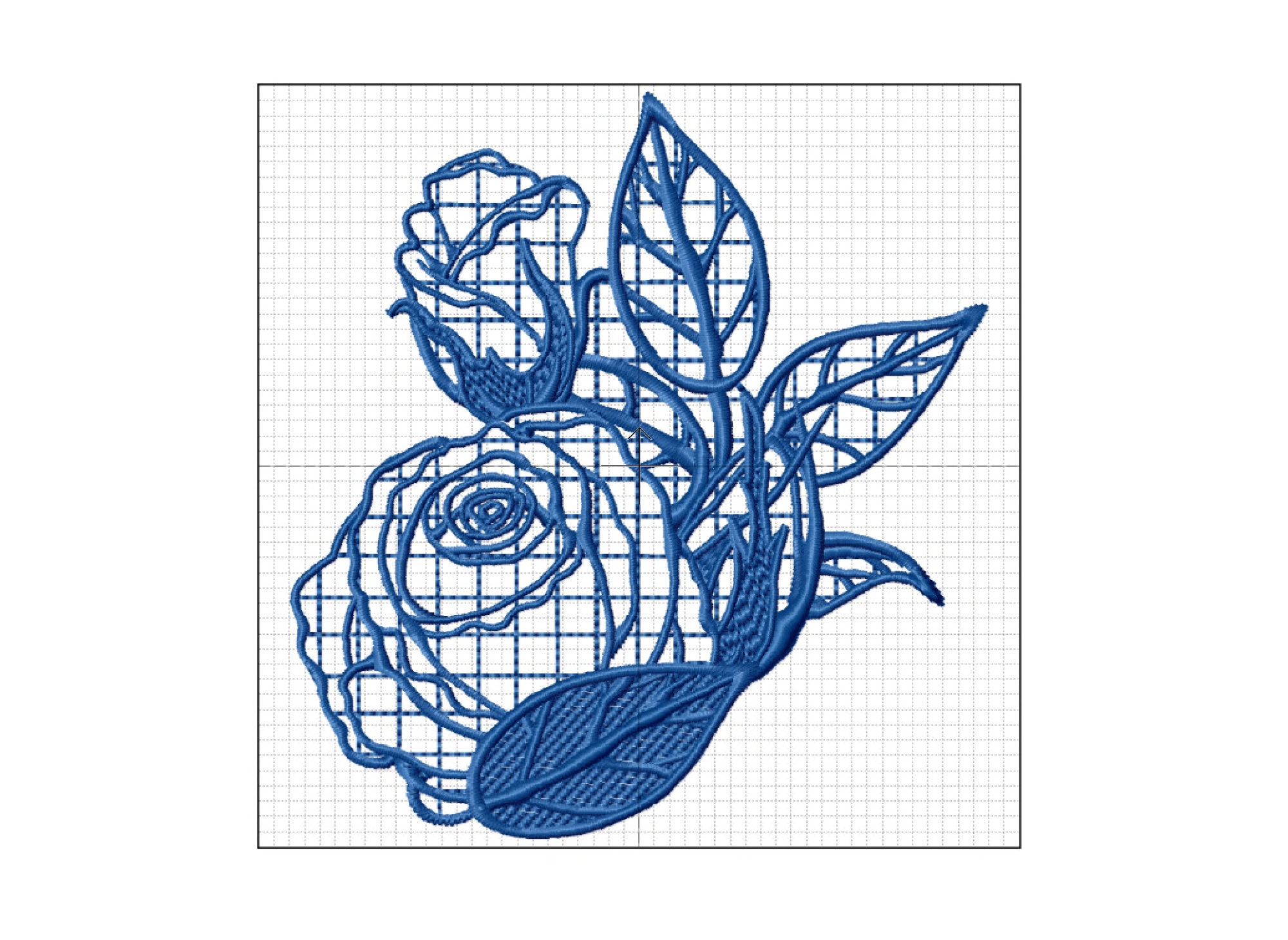 FSL Flower Lace Rose Machine Embroidery Design, Floral Embroidery ...