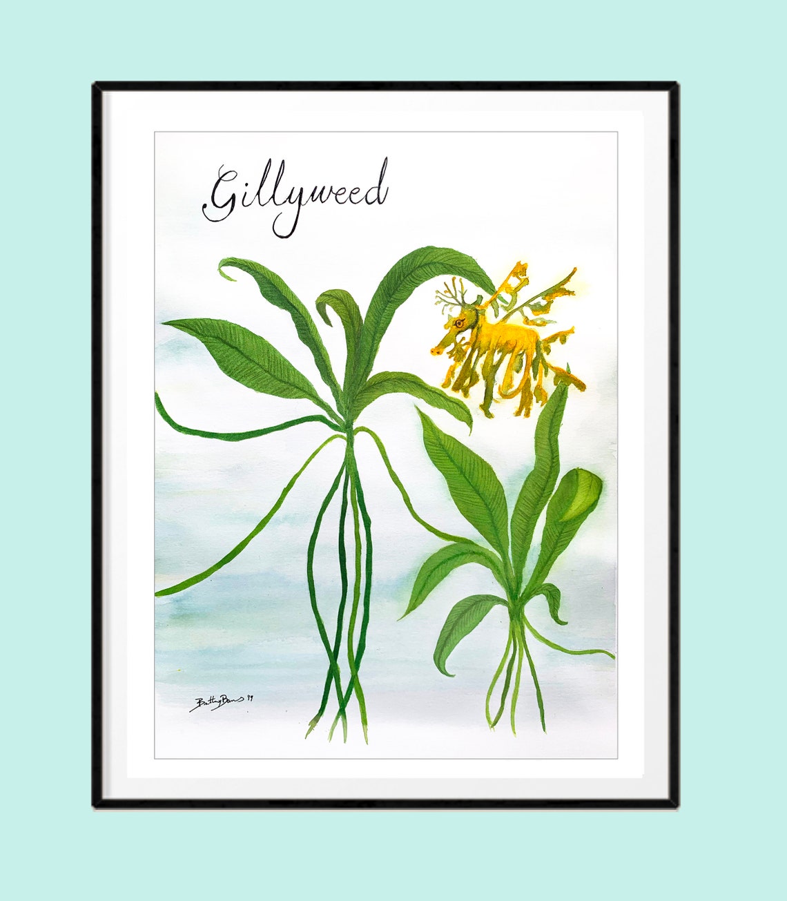 Gillyweed Print Instant Download | Etsy