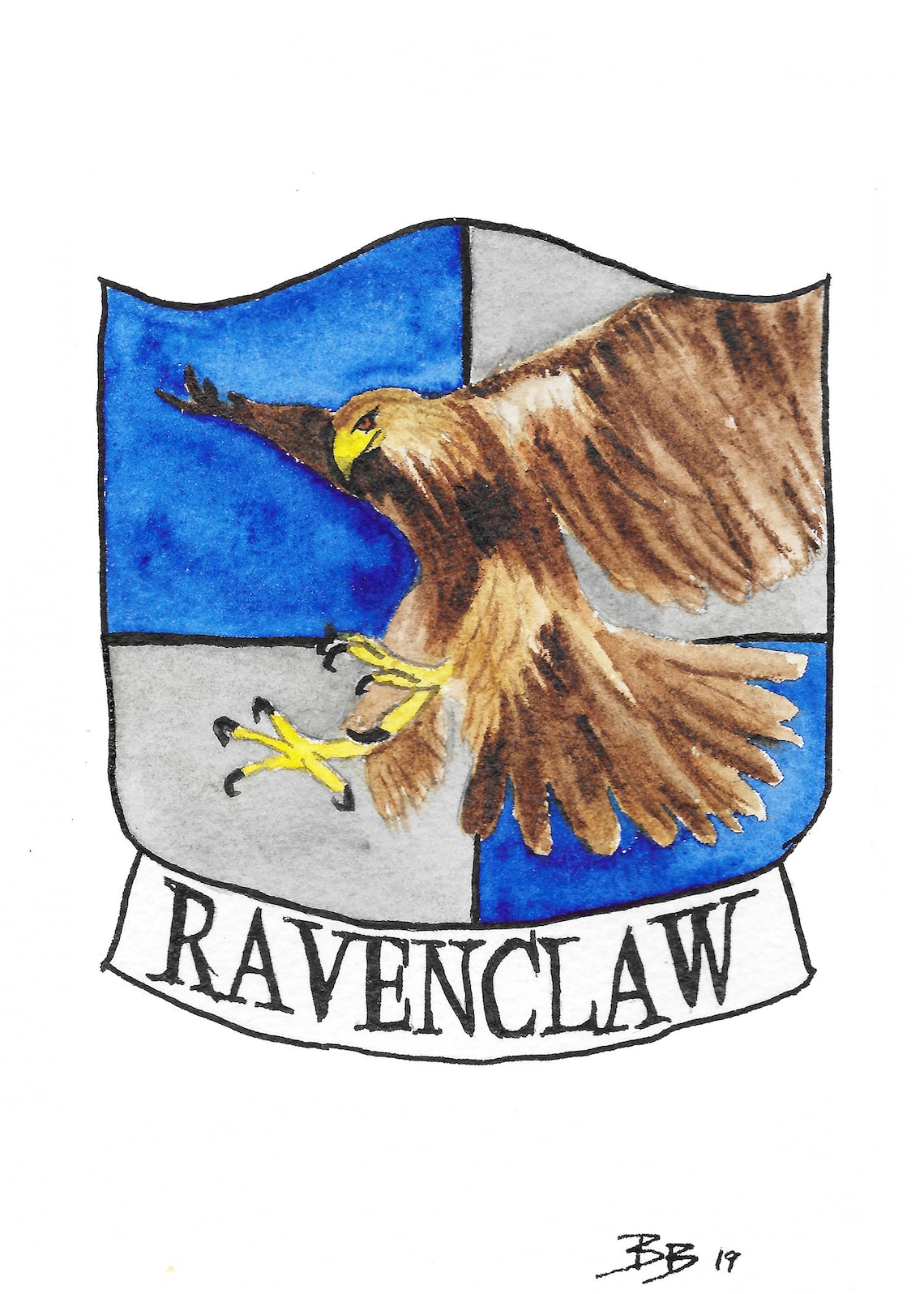 Ravenclaw Crest Instant Download | Etsy