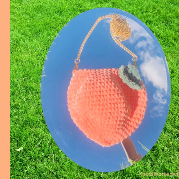 Peach Purse - Etsy