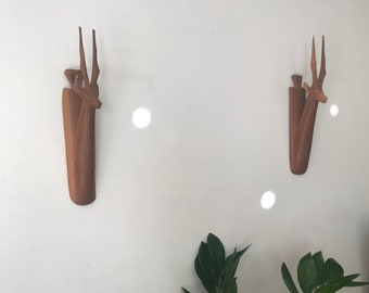 Deer wall hanging | Etsy