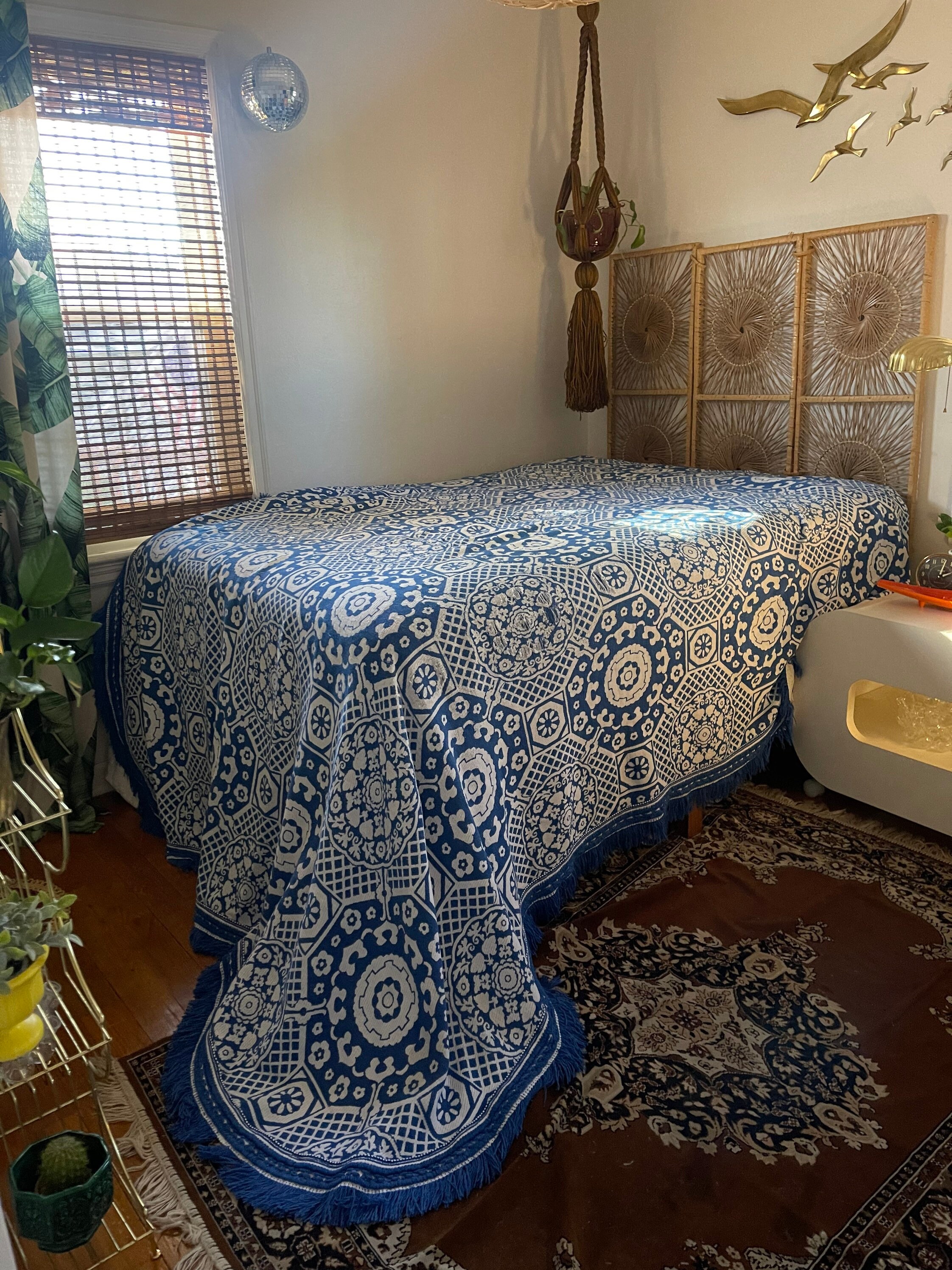 Vintage Morgan Jones Bedspread/full Size Bedspread - Etsy
