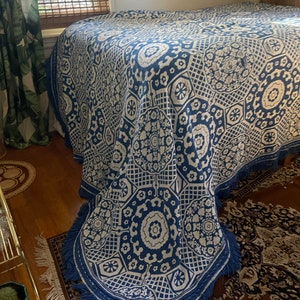 Vintage Morgan Jones Bedspread/full Size Bedspread - Etsy