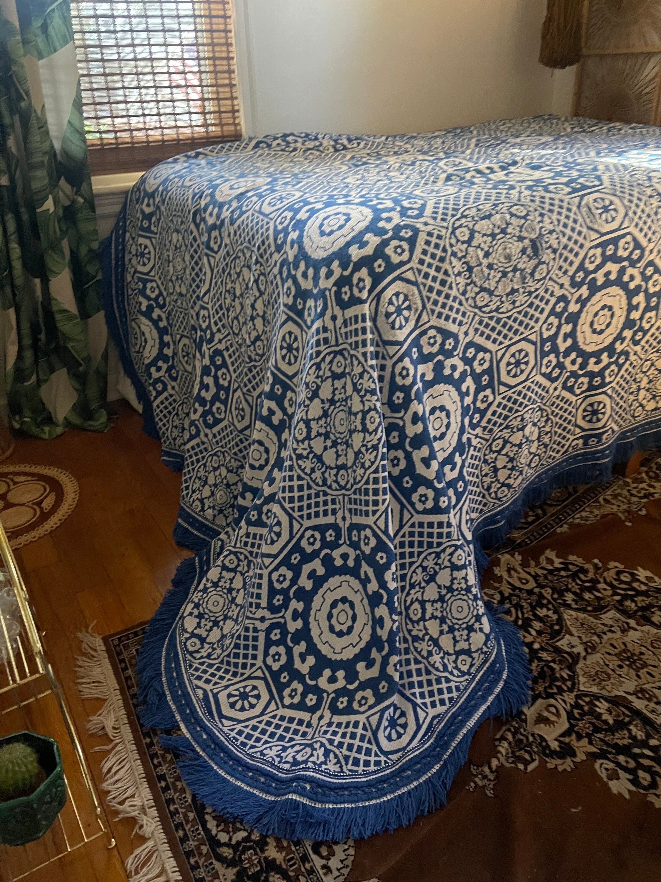 Vintage Morgan Jones Bedspread/full Size Bedspread - Etsy