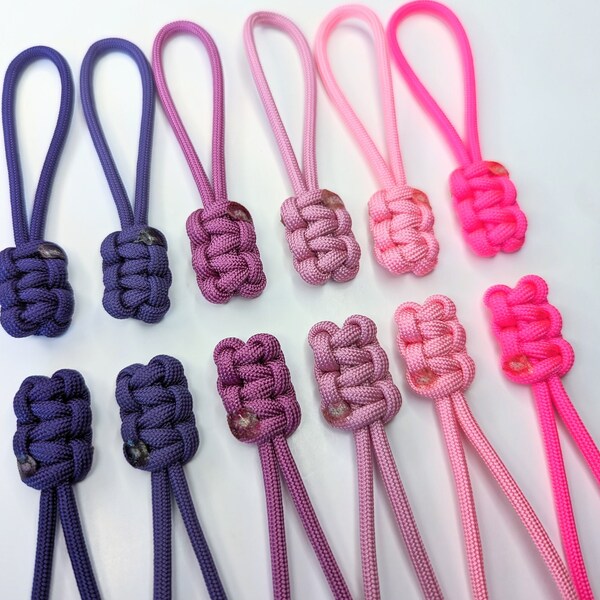 Purple Zipper Pull - Etsy