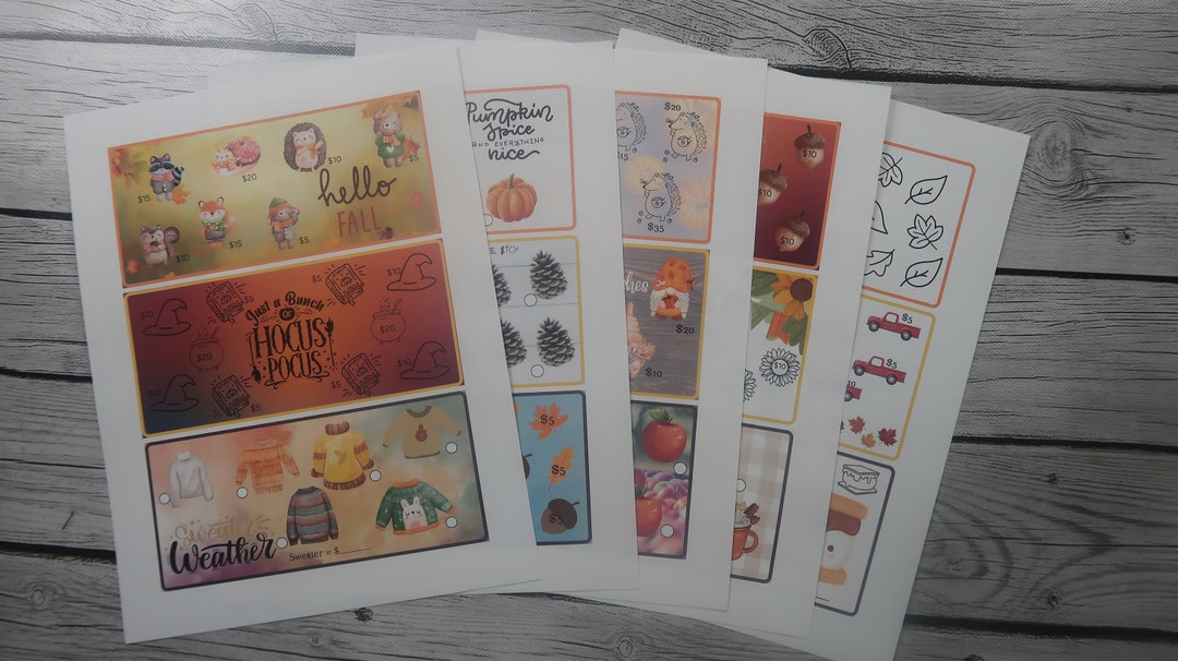 15 Fall Savings Challenges | Pumpkin Challenge | Leaf Challenge | More ...
