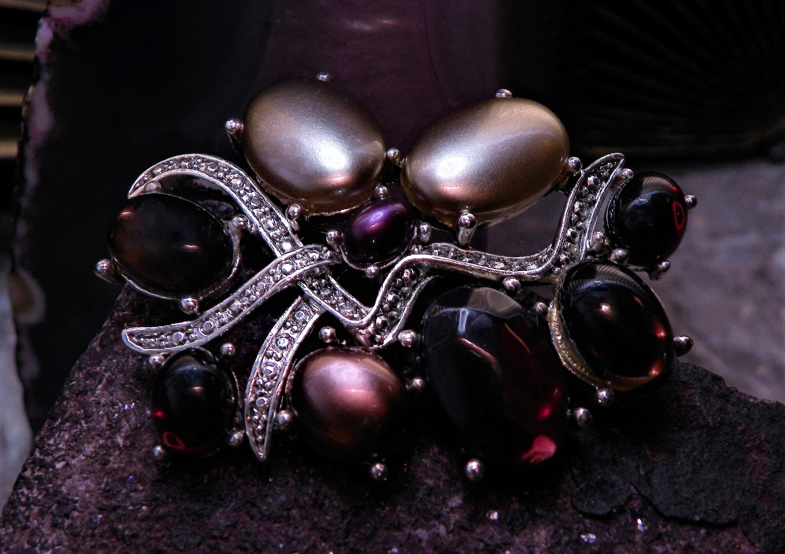 GORGEOUS RETRO BROOCH Unique Shaped Vintage Jewelry Pin - Etsy