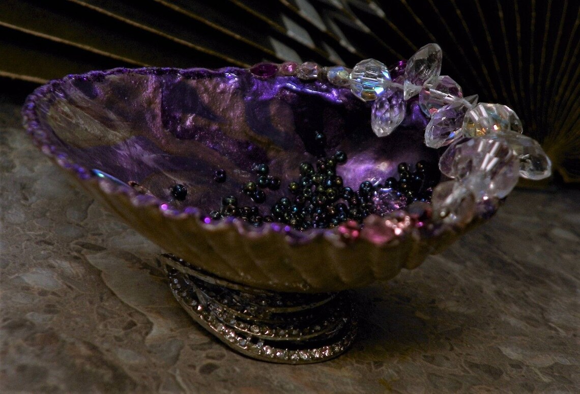 Unique One of A Kind Trinket Dish / Paperweight Hand-crafted & - Etsy