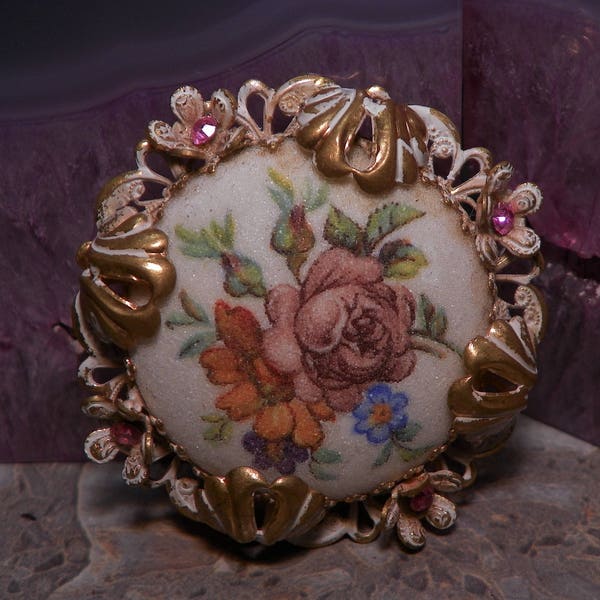 W Germany Brooch - Etsy