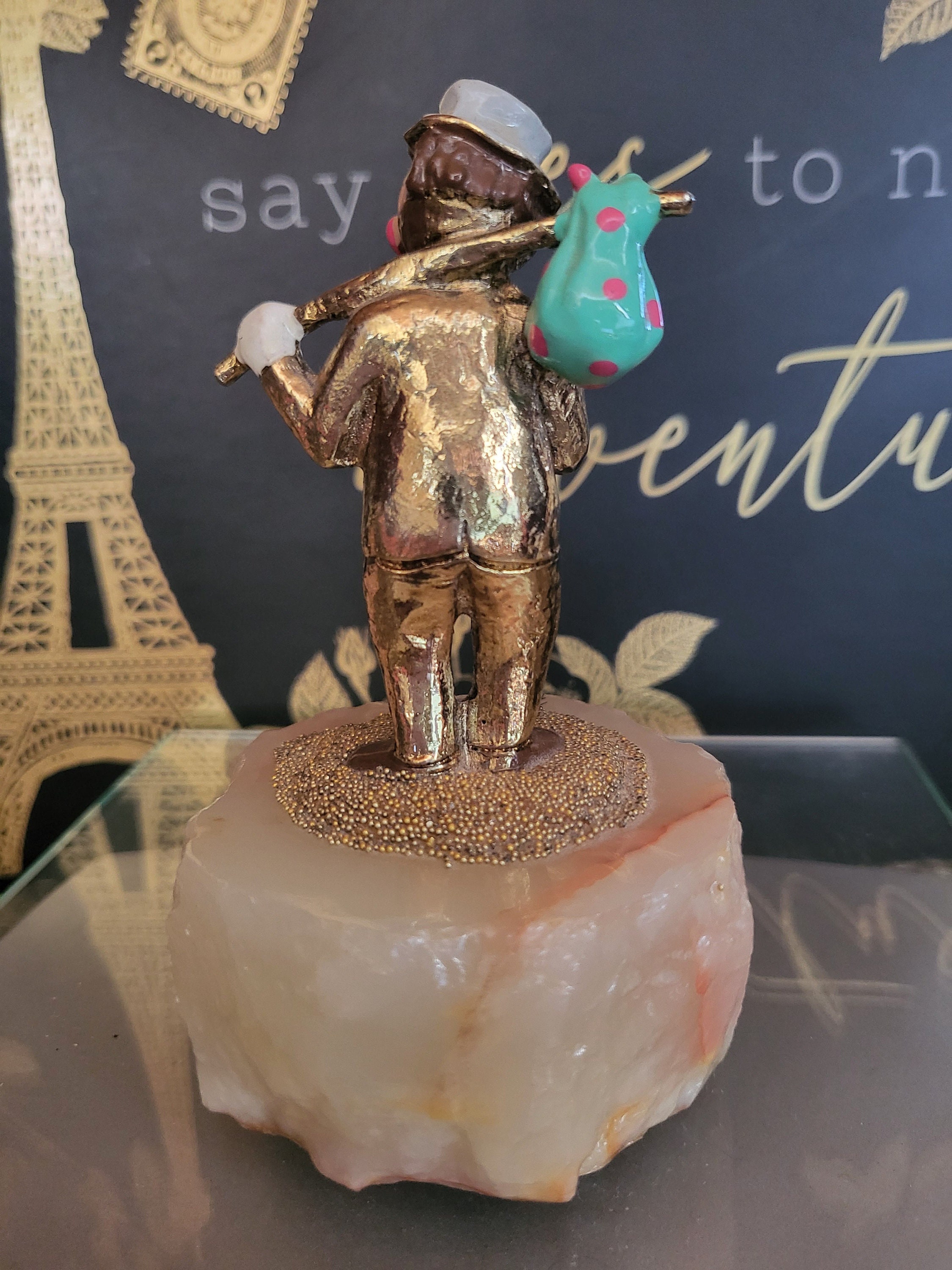 Rare Vintage Ron Lee hobo Joe Hitchhiker Clowns Figurine Set Pewter ...