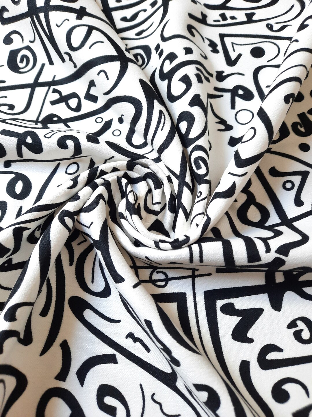 Amazing Handwriting Upholstery Fabric Very Wide for Curtains and ...