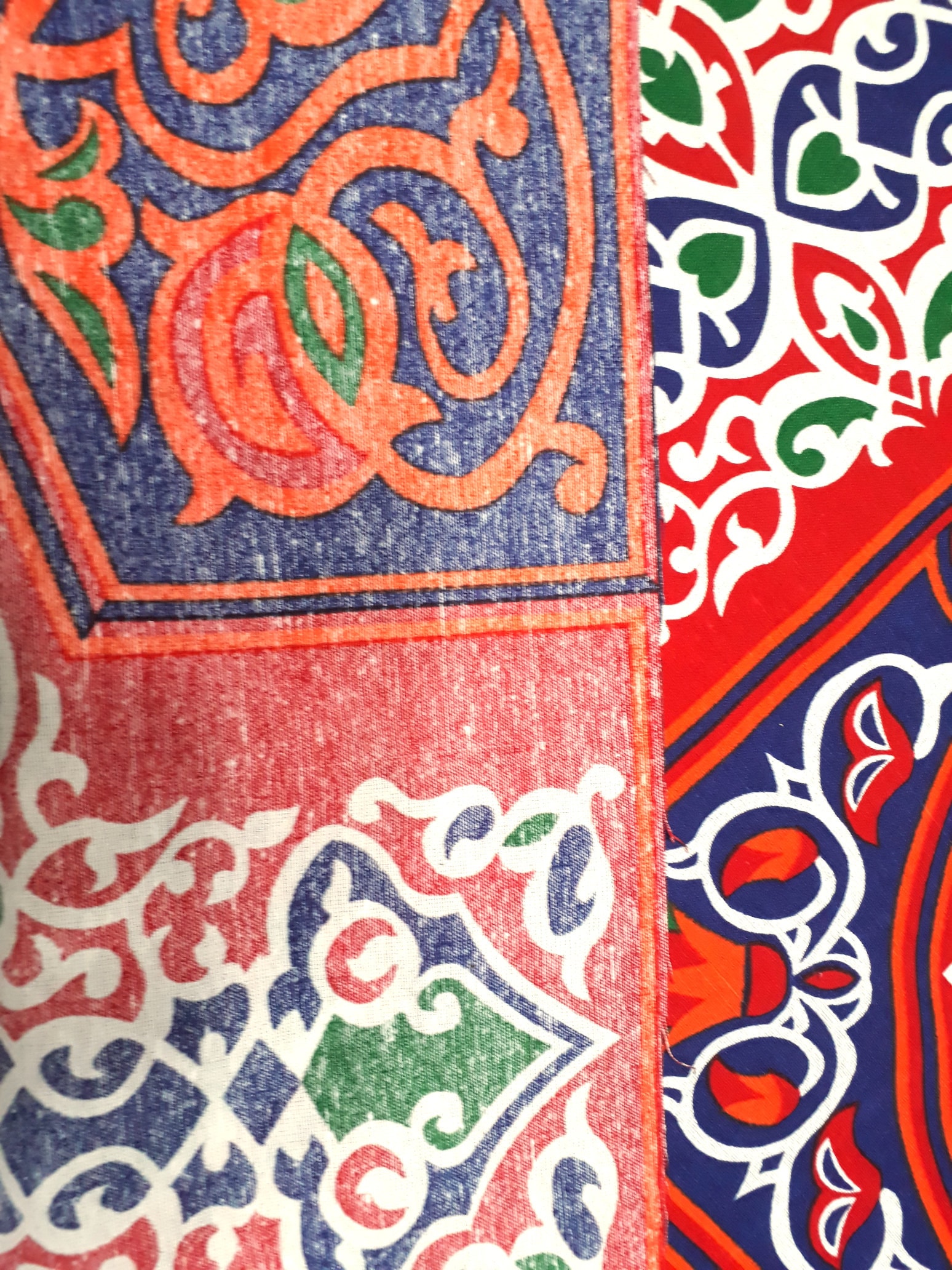 Egyptian Ramadan Fabric With Rustic and Colorful Canvas - Etsy