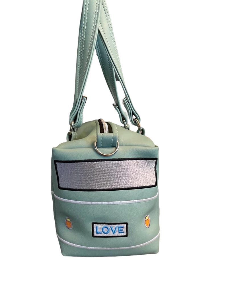 Dusty Green Nostalgic Bus Bag - Etsy