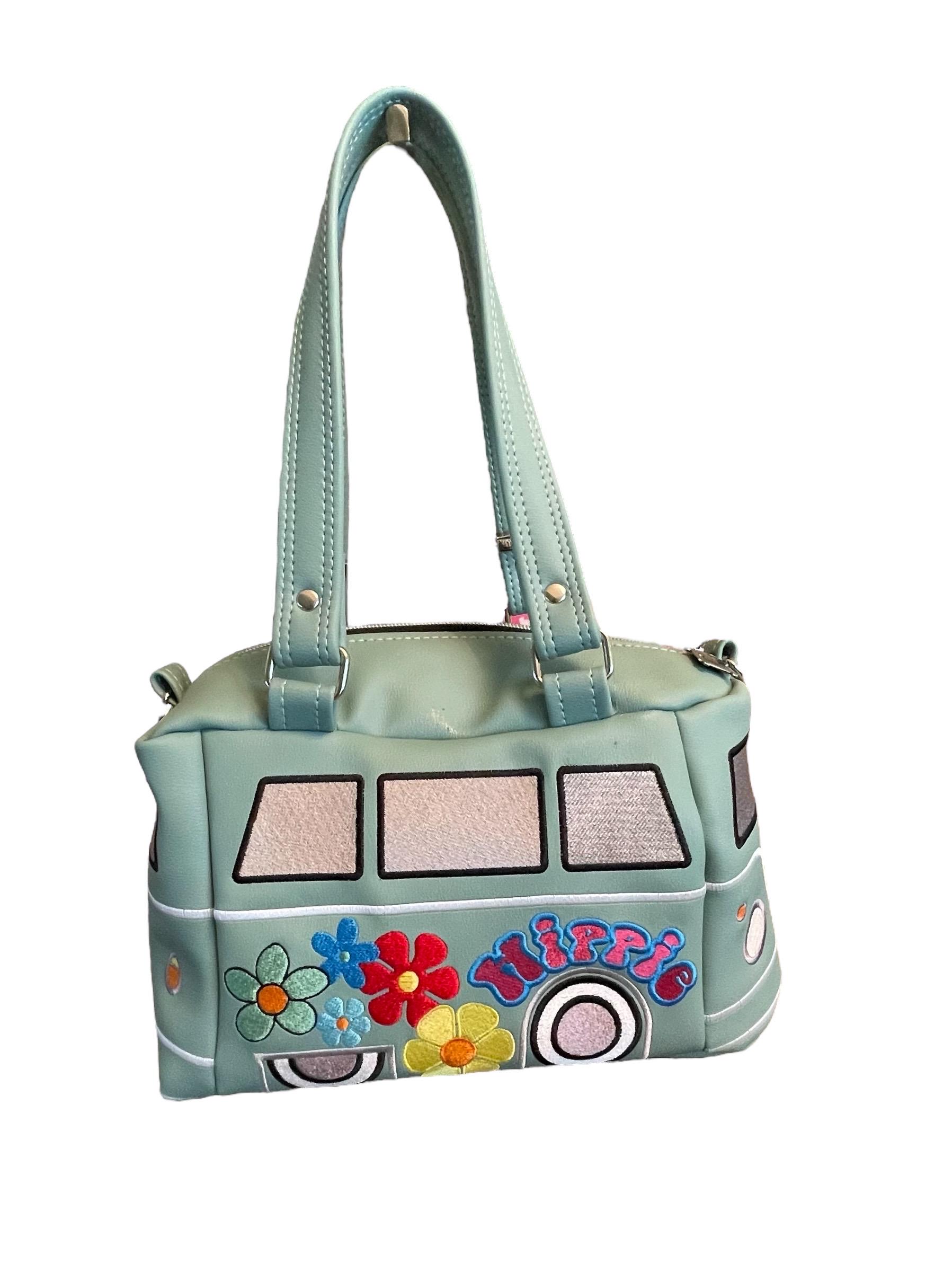 Dusty Green Nostalgic Bus Bag - Etsy