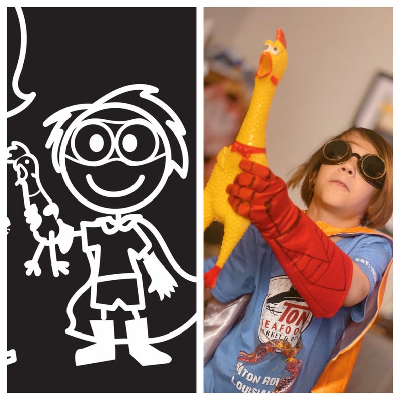 Custom Stick Figure Family Decal - Etsy