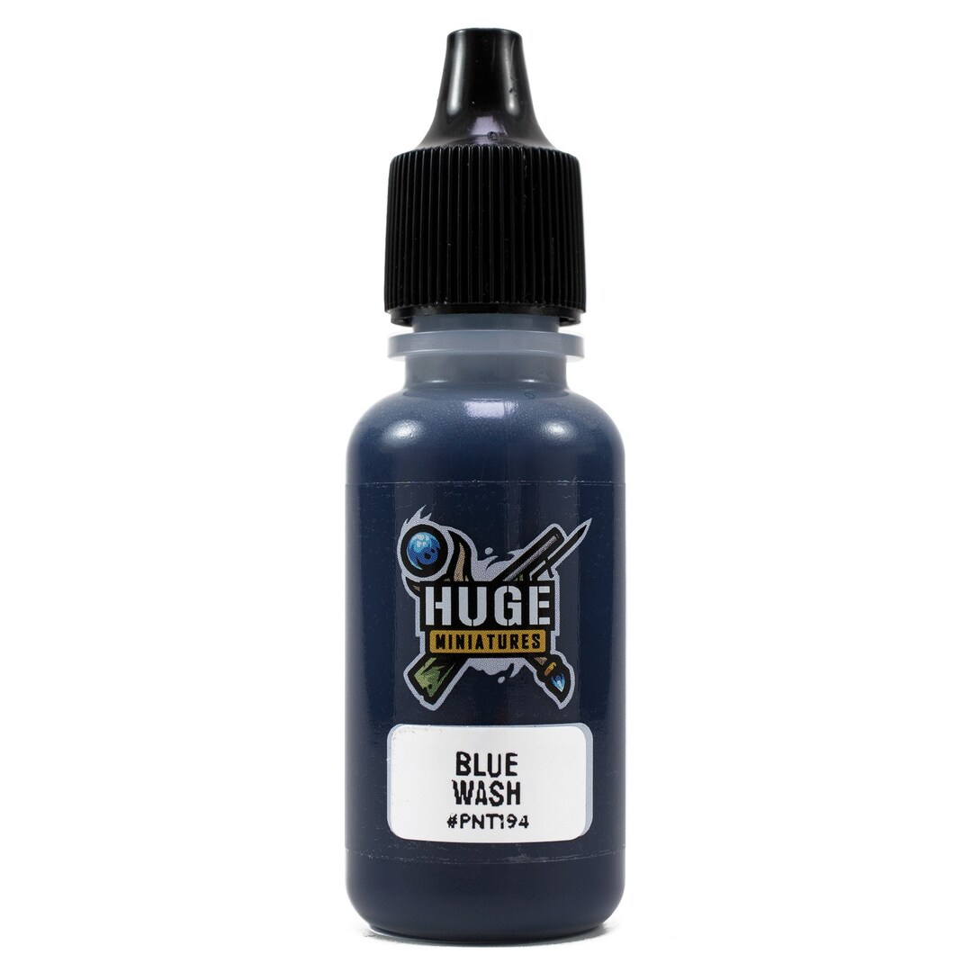 Huge Miniatures Acrylic Wash, Blue Model Paint Miniature Scale Modeling ...