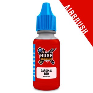 Huge Miniatures Airbrush Acrylic Paint, Cardinal Red Model Paint ...