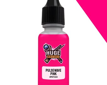 Huge Miniatures Acrylic Paint, Photon Purple Model Paint Miniature ...