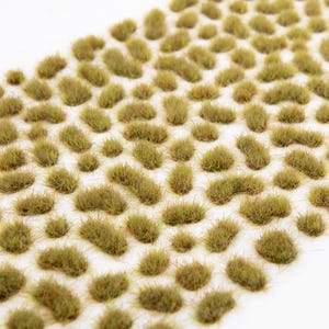 Huge Miniatures Mini Tuft Bundle, 2mm Self Adhesive Static Grass Tufts ...