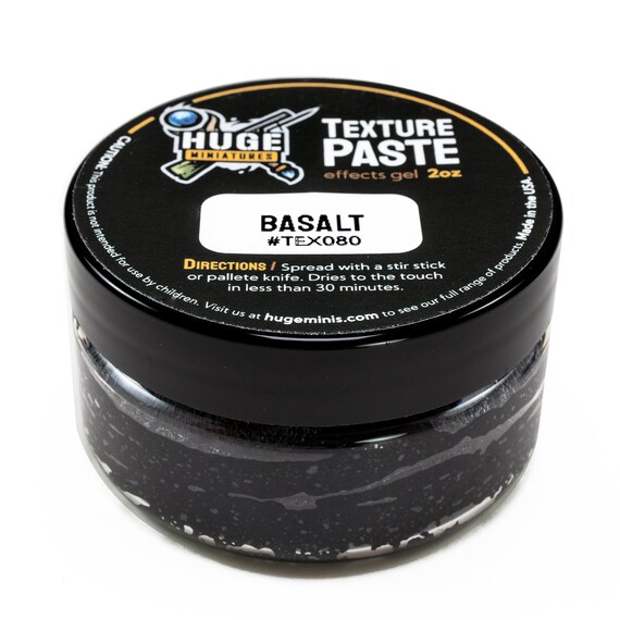 Huge Miniatures Texture Paste Basalt Model Basing Paint for - Etsy