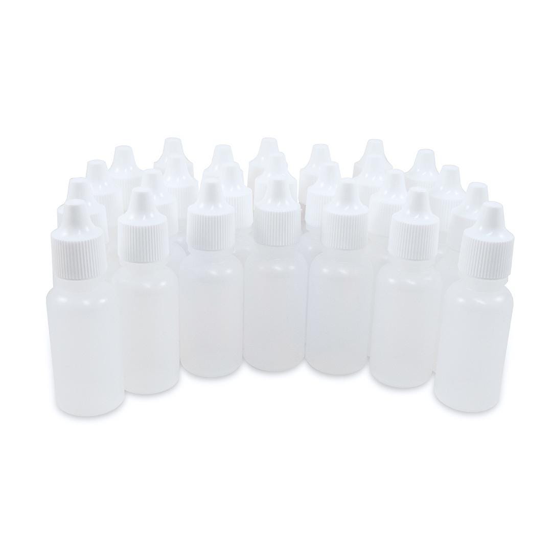 Huge Miniatures Dropper Bottles for Model Paint 17ml Clear - 25 Pieces ...
