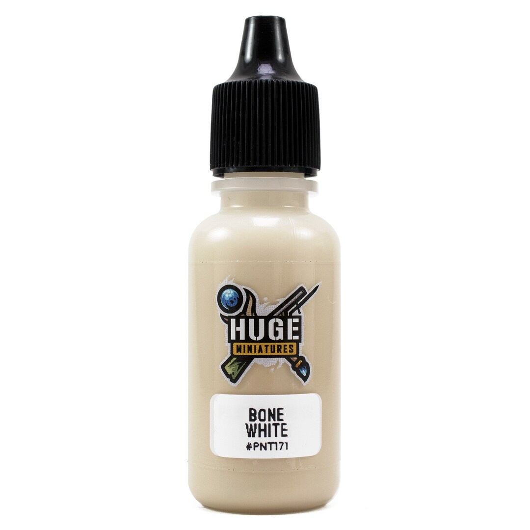 Huge Miniatures Acrylic Paint Bone White Model Paint - Etsy