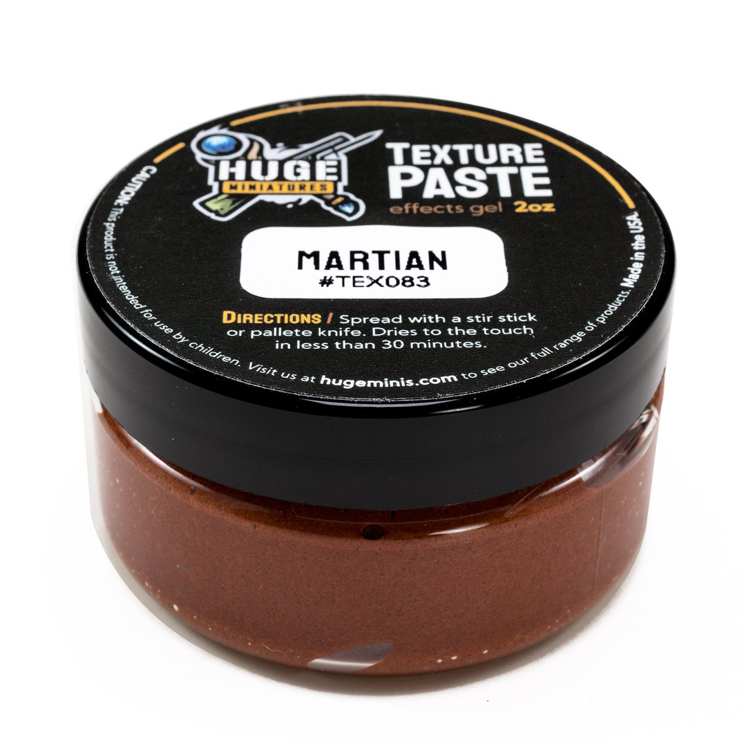 Huge Miniatures Texture Paste, Martian Model Basing for Tabletop Gaming ...