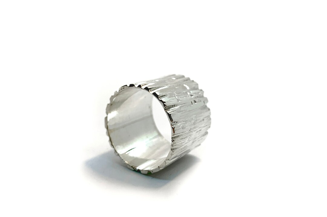 Texture Band Ring - Etsy