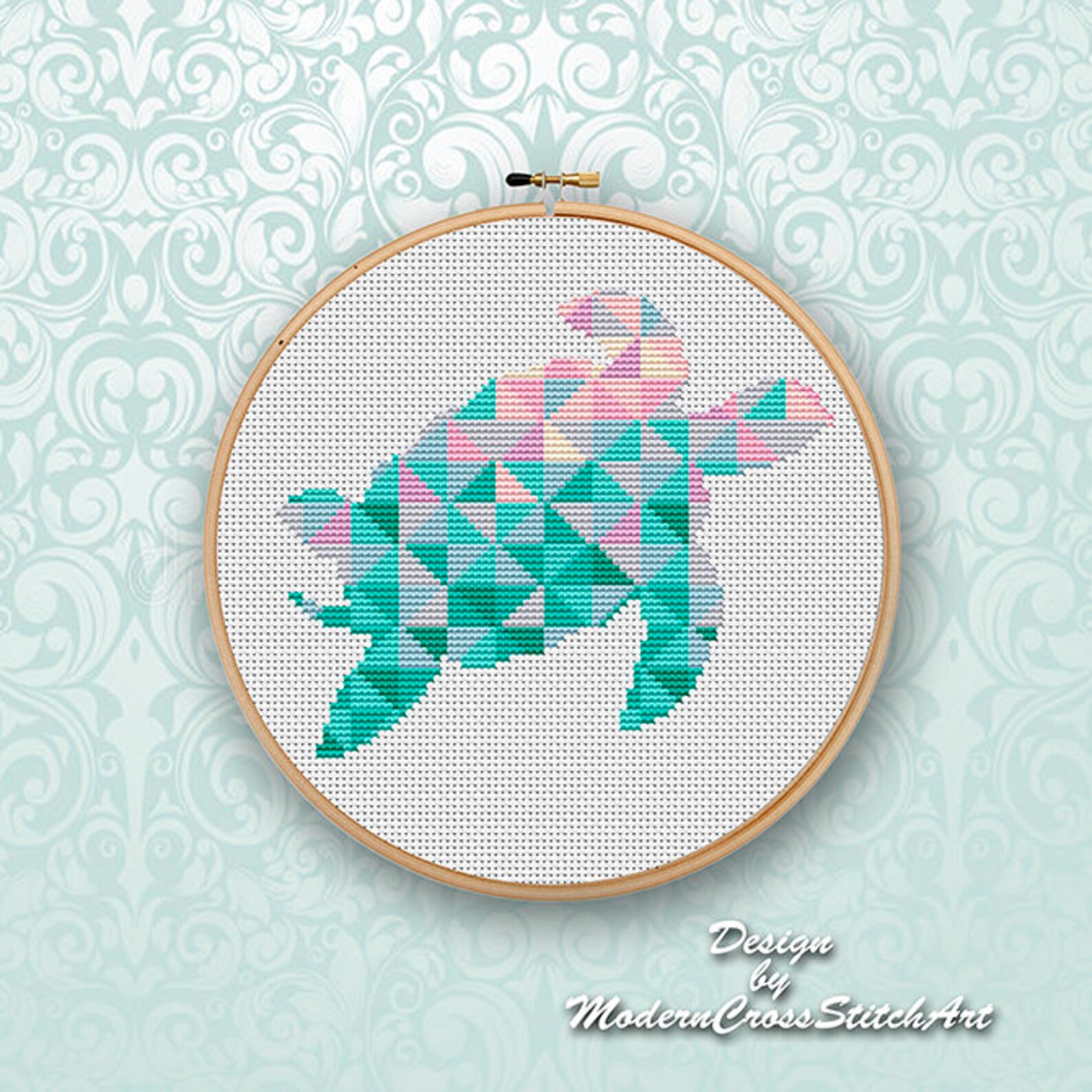 Set of 5 Cross Stitch Patterns PDF Modern Cross Stitch | Etsy