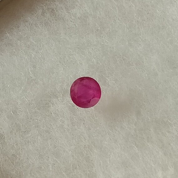 RUBY Natural Indian Pigeon Red RUBY 3.50 MM Round Faceted | Etsy