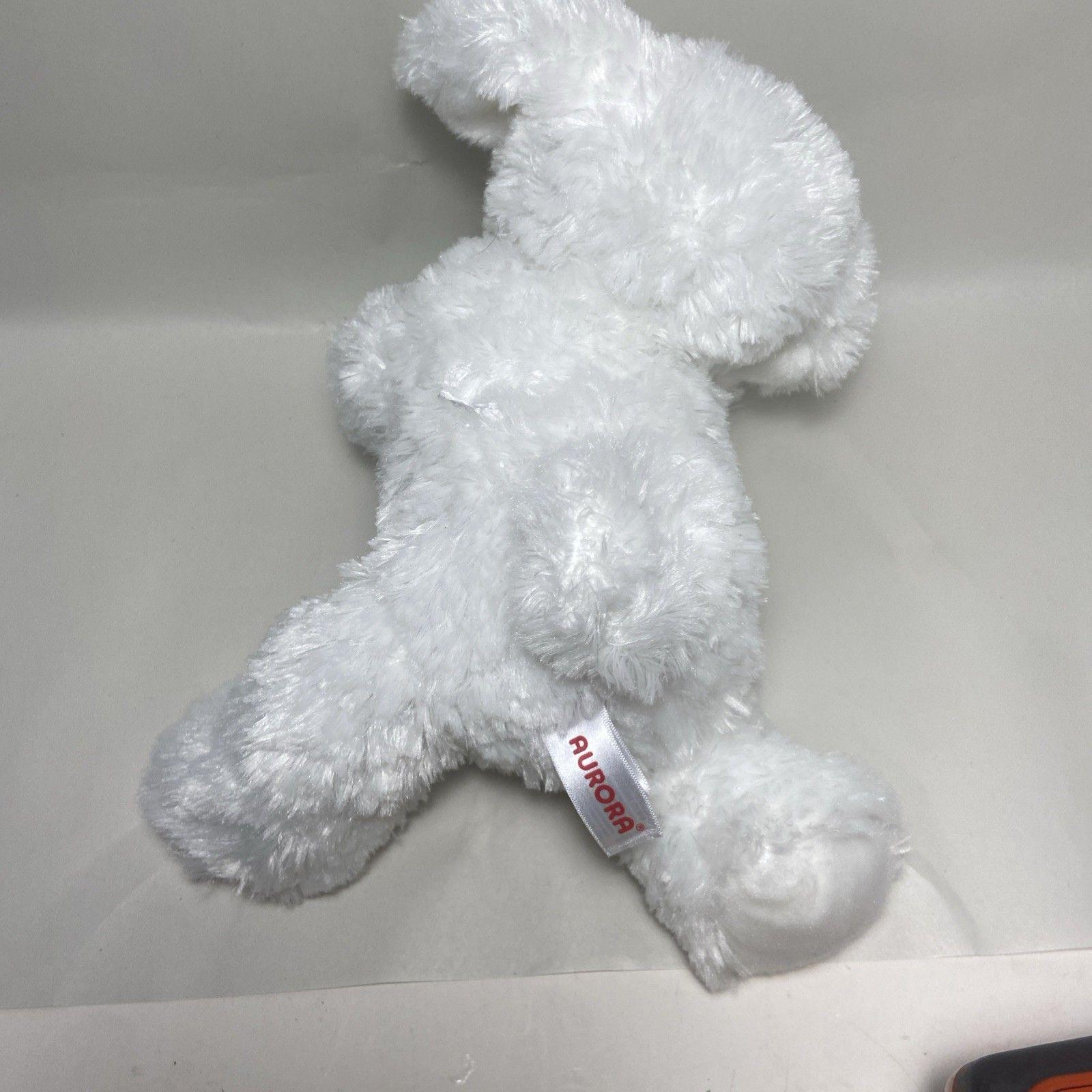 Aurora Plush White Dog Puppy Soft Toy Bichon Stuffed Animal 9 Inch - Etsy