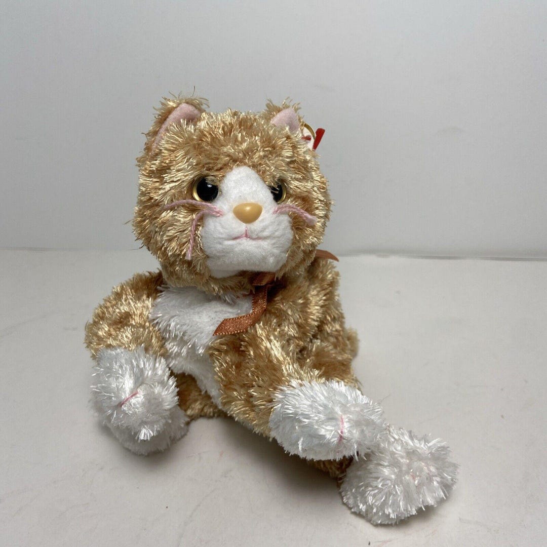 Ty Beanie Babies Gypsy the Cat Plush 2004 Orange Kitty With Tags ...