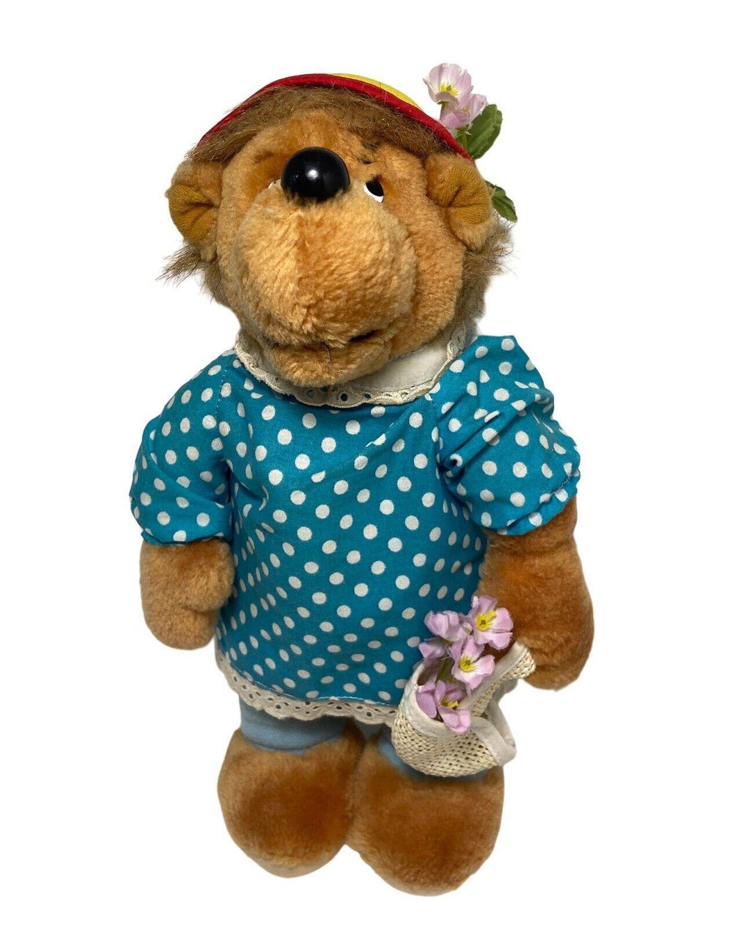 Mattel Emotions Plush Berenstain Bears Mama Stuffed Toy 1984 Dressed ...