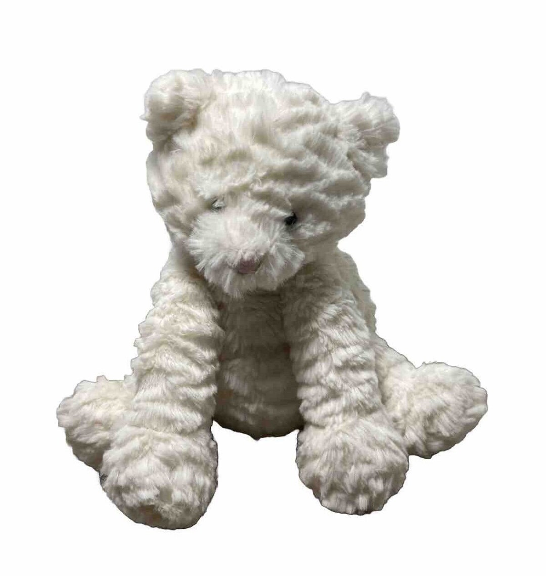 Jellycat Fuddlewuddle Plush White Cat Kitty Beanbag Floppy Stuffed ...